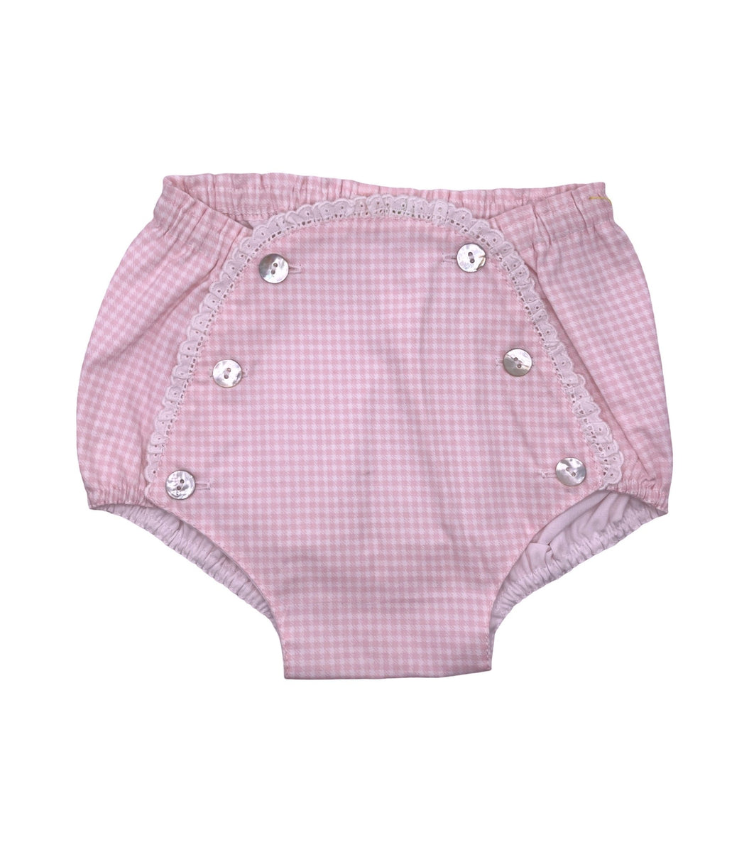 Maria Bolacha Pink Bloomer - 3 Months – Miena